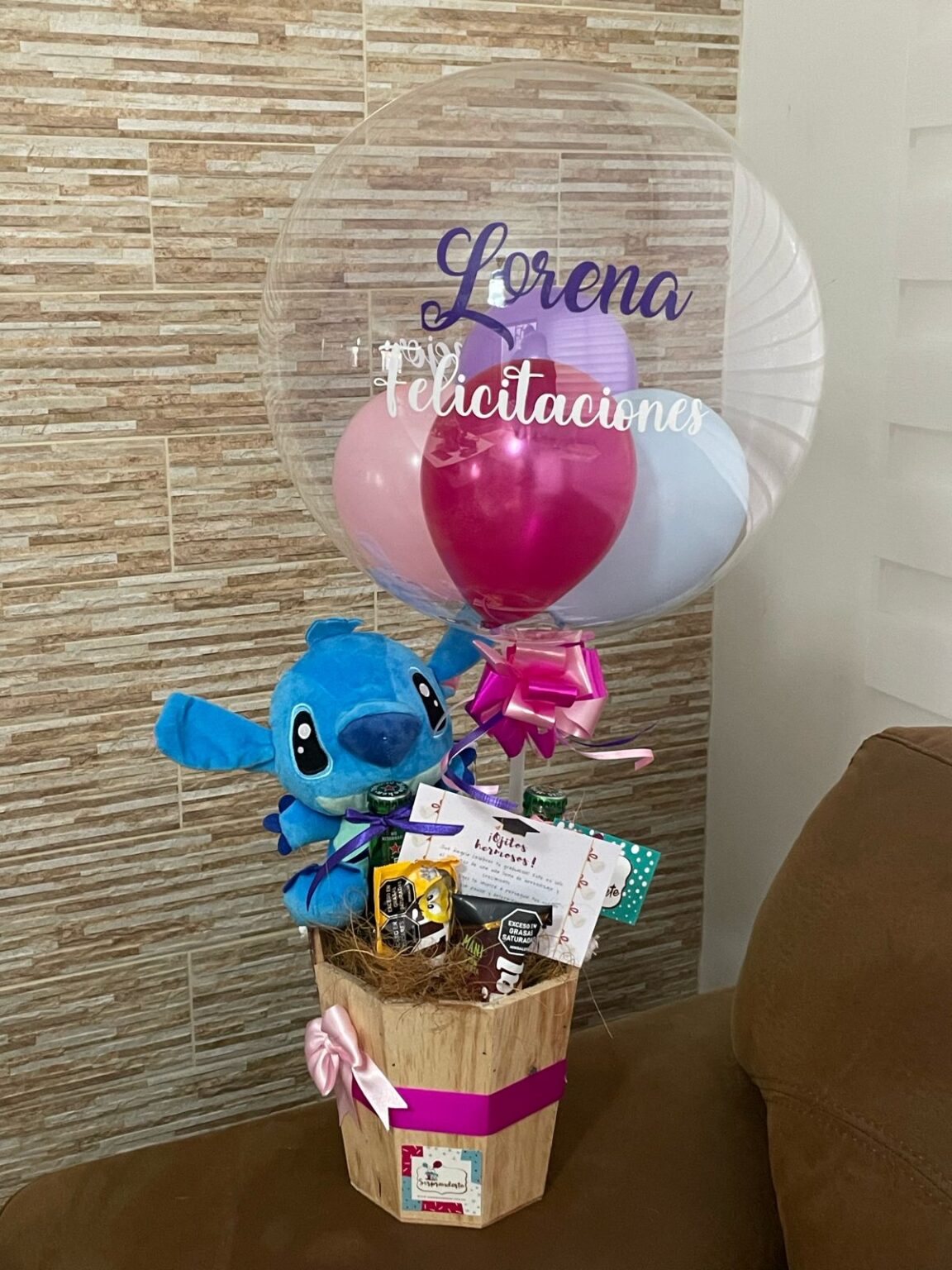 Ancheta grados con peluche - Desayunos Sorpresa y Anchetas Sorpresa en Medellin